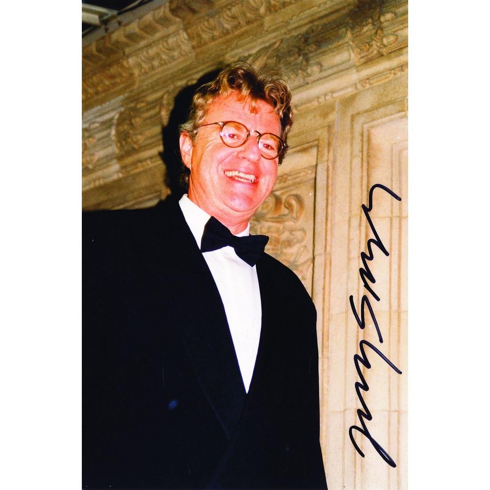 Jerry Springer - Autograph - Signed Colour Photograph