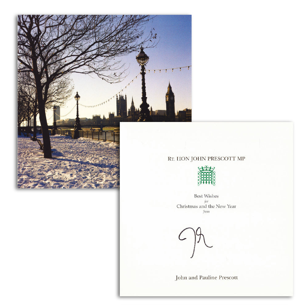 Keith Vaz - Signature - Signed Christmas Card