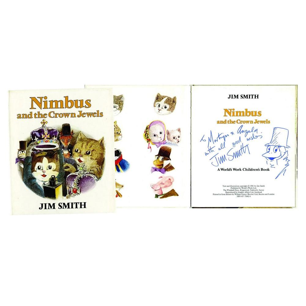 Jim Smith Signed Book ' Nimbus and The Crown Jewels'