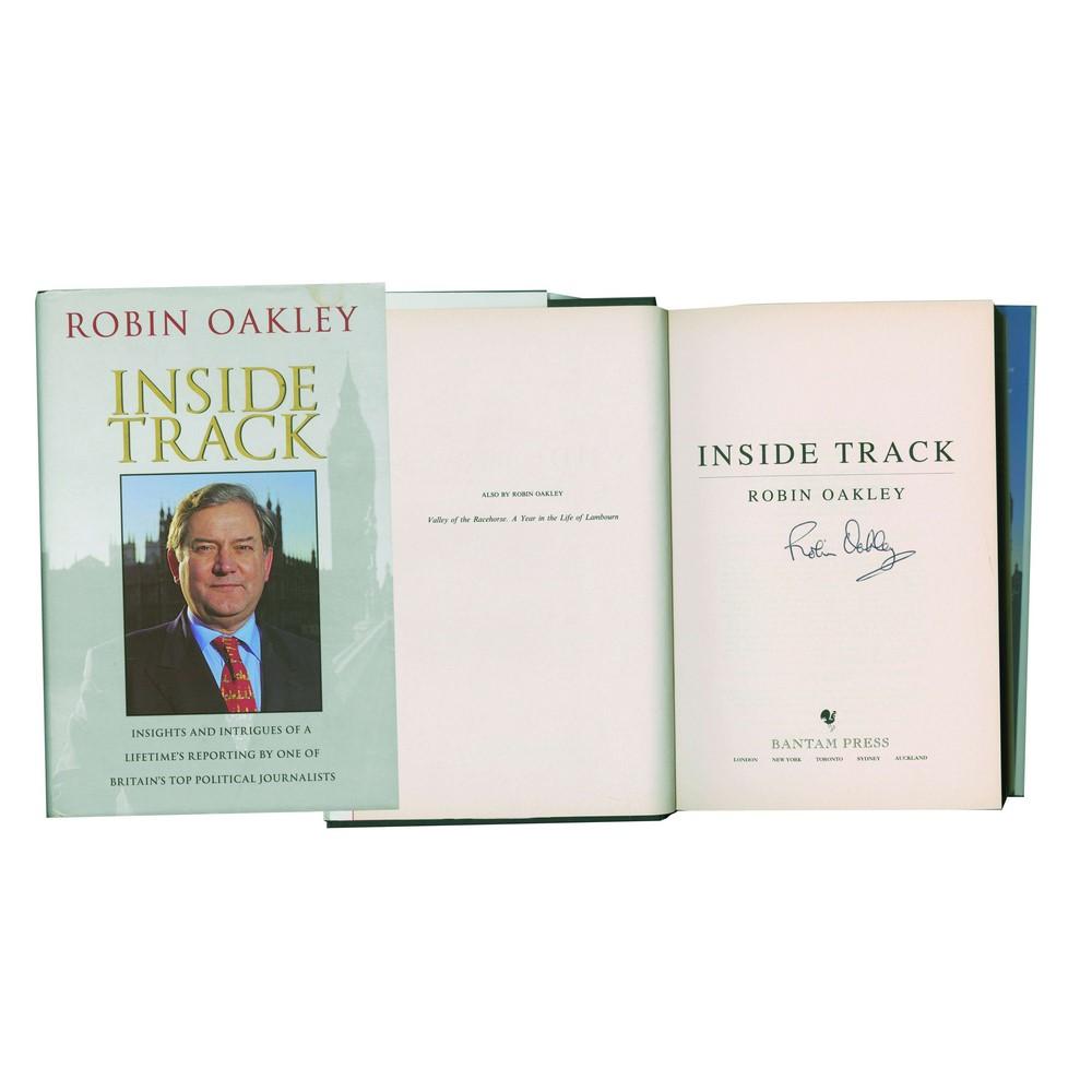 Robin Oakley 'Inside Track' - Signed Book