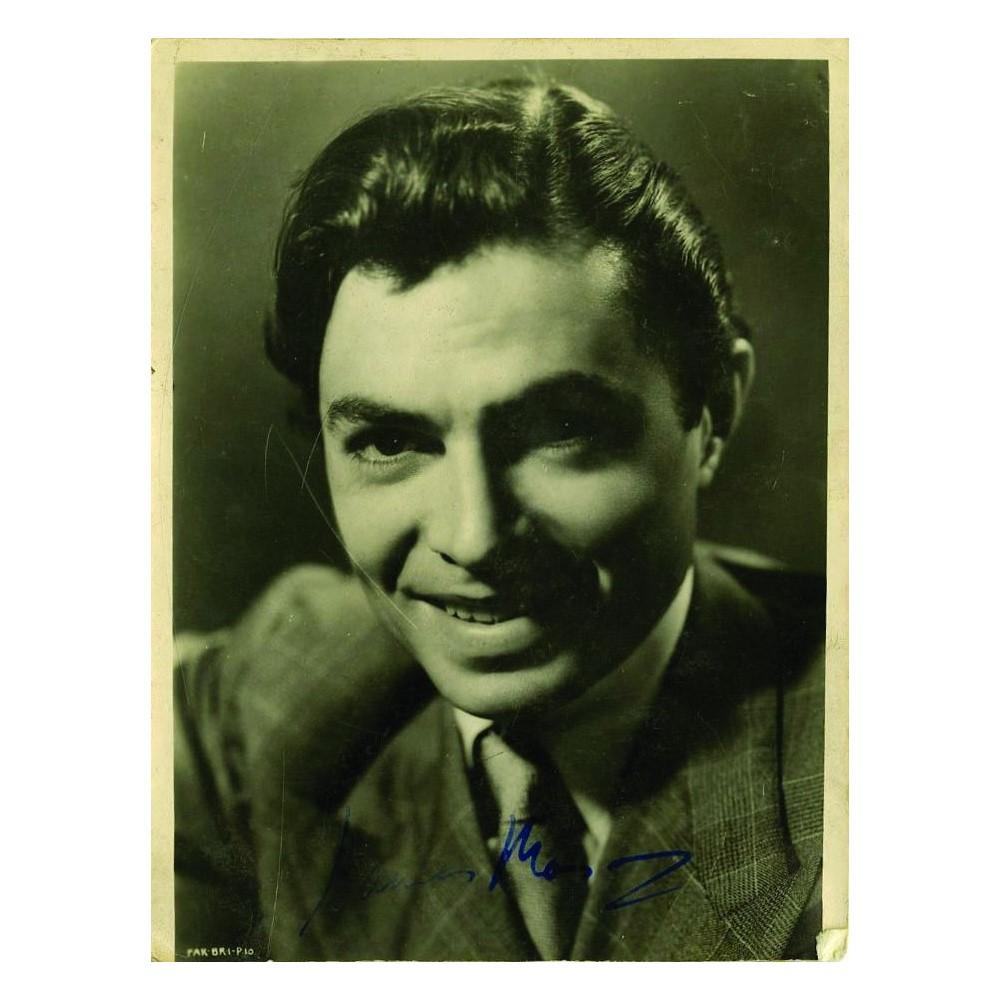 James Mason - Autograph - Signed Black and White Photograph