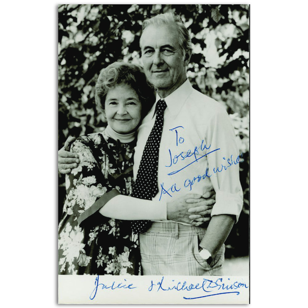 Dulcie & Michael Dennison Autograph Signed Photograph