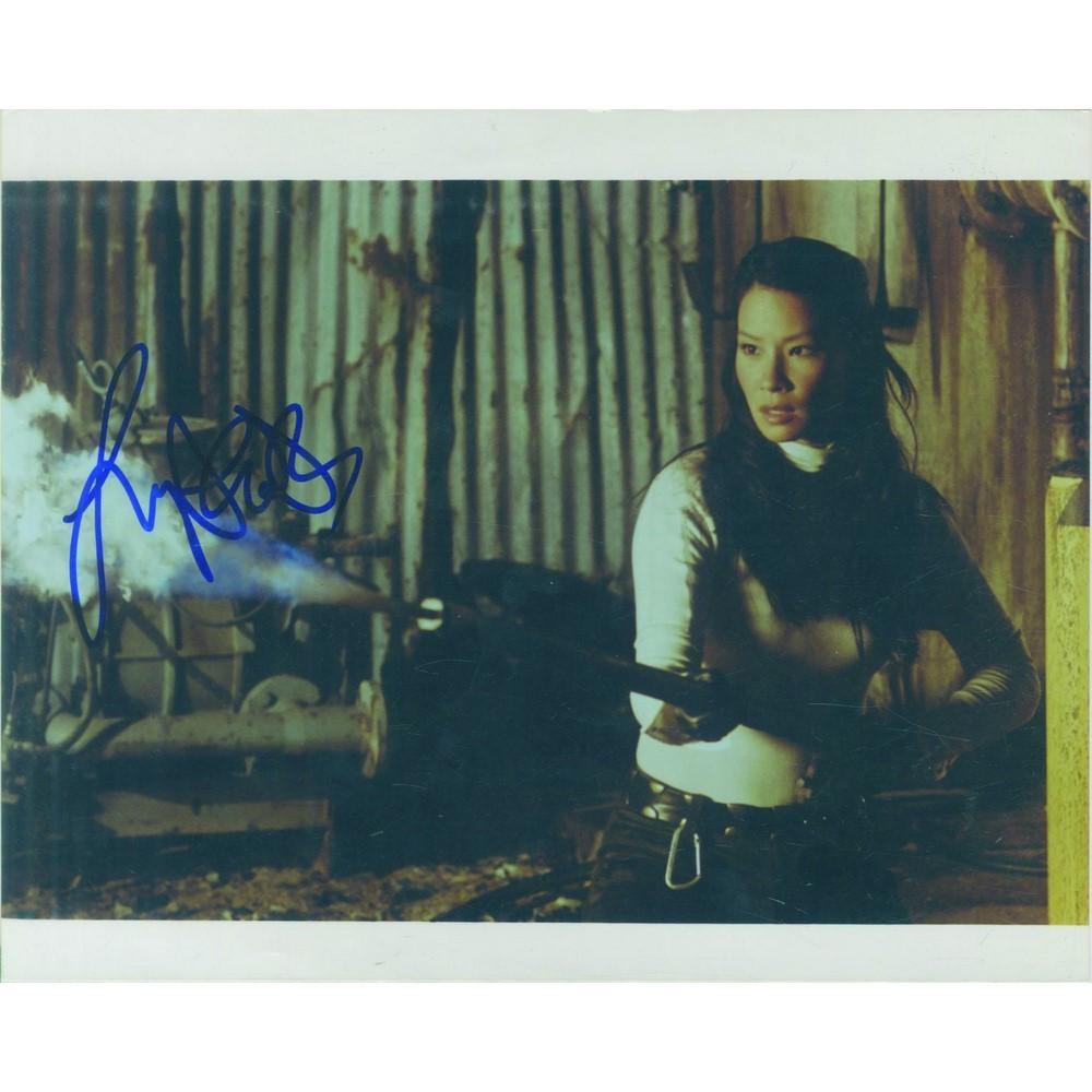 Lucy Liu Autograph Signed Photograph