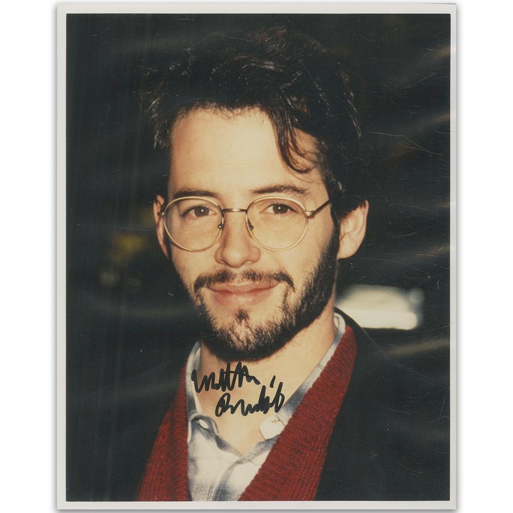 Matthew Broderick Autograph Signed Photograph
