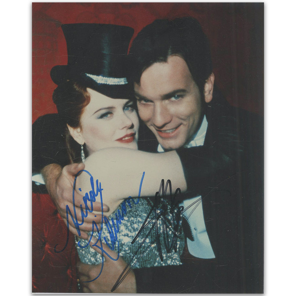 Nicole Kidman & Ewan McGregor Autograph Signed Photograph